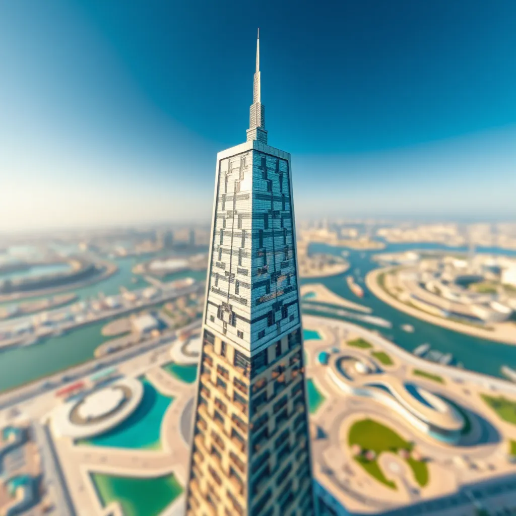 Exploring the Binary Tower in Business Bay, Dubai