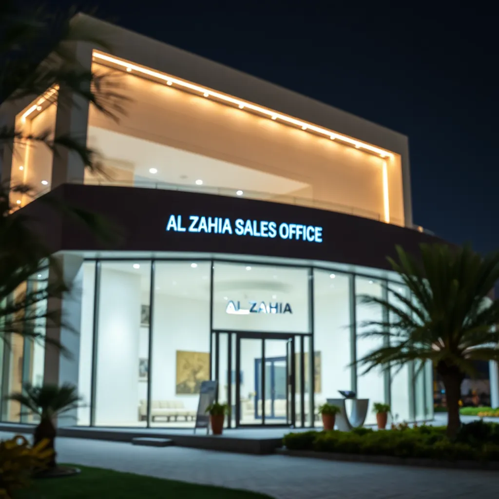 Explore the Al Zahia Sales Office and Its Offerings