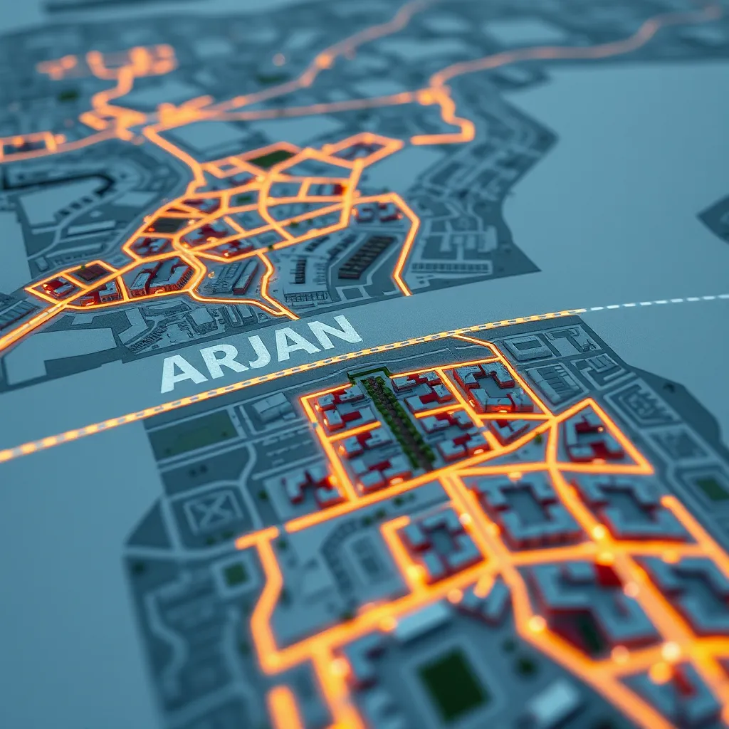 Exploring the Arjan Dubai Map: A Comprehensive Overview