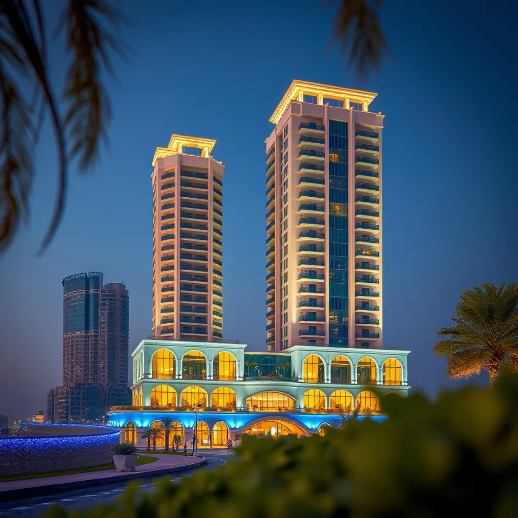 Exploring the Corniche Building in Burjuman, Dubai