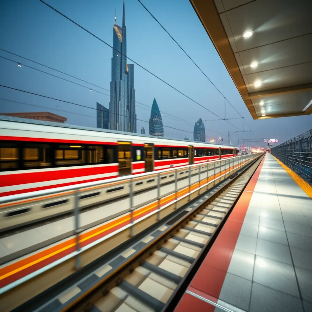 Explore the Dubai Metro Red Line in 2023