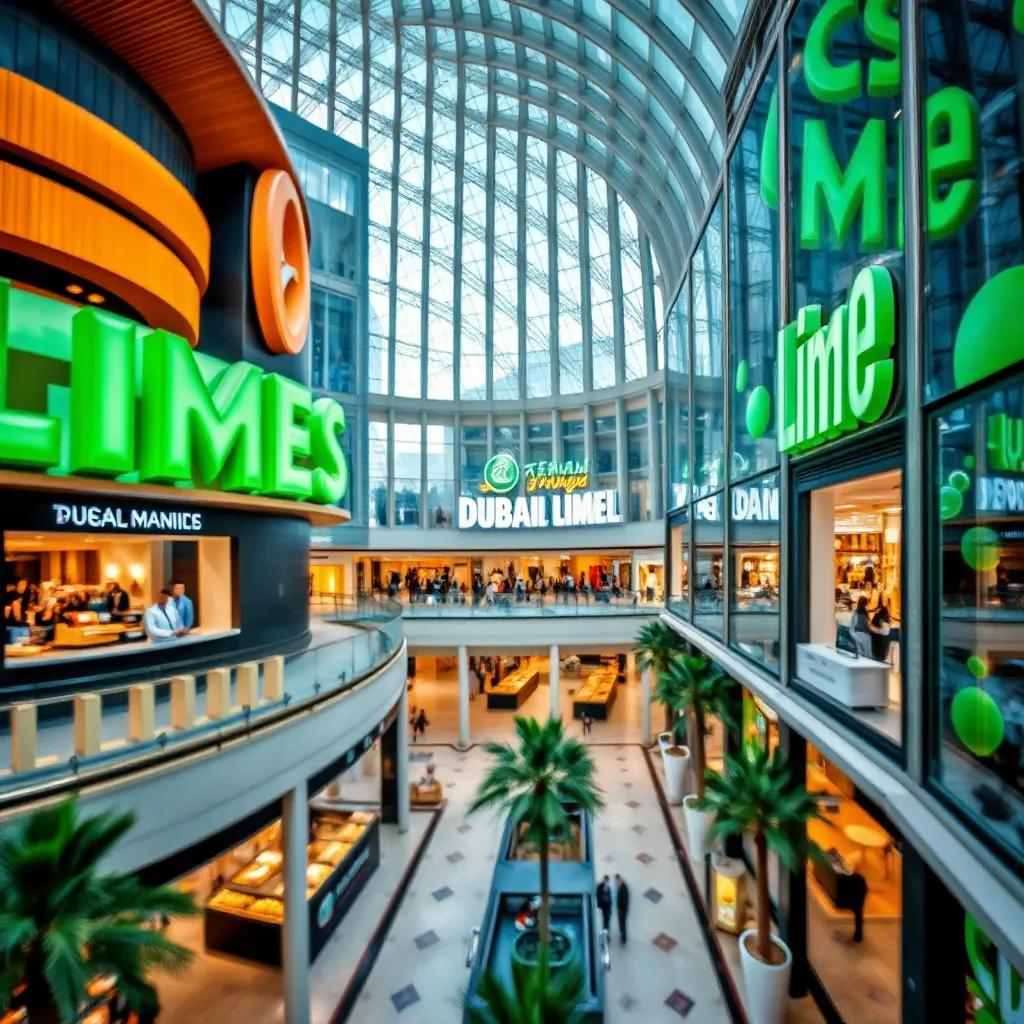 The Role of Lime in Dubai Hills Mall: An Intricate Analysis