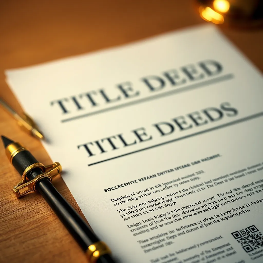 Understanding Title Deeds in Dubai: A Comprehensive Guide